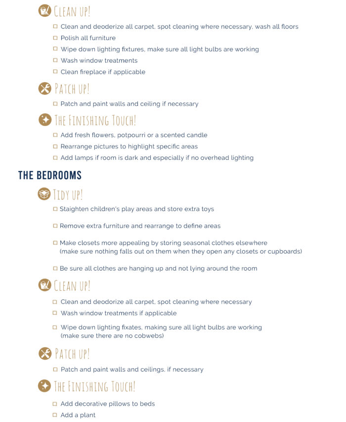 Home Enhancement Checklist - Cripps Homes